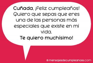 Frases y Mensajes de Cumpleaños para una CUÑADA 【2020】