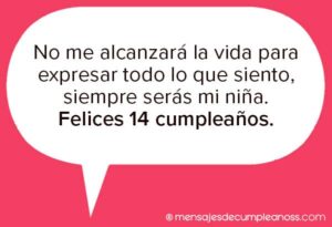 +20 Frases y Mensajes de Cumpleaños 14 Años 2025